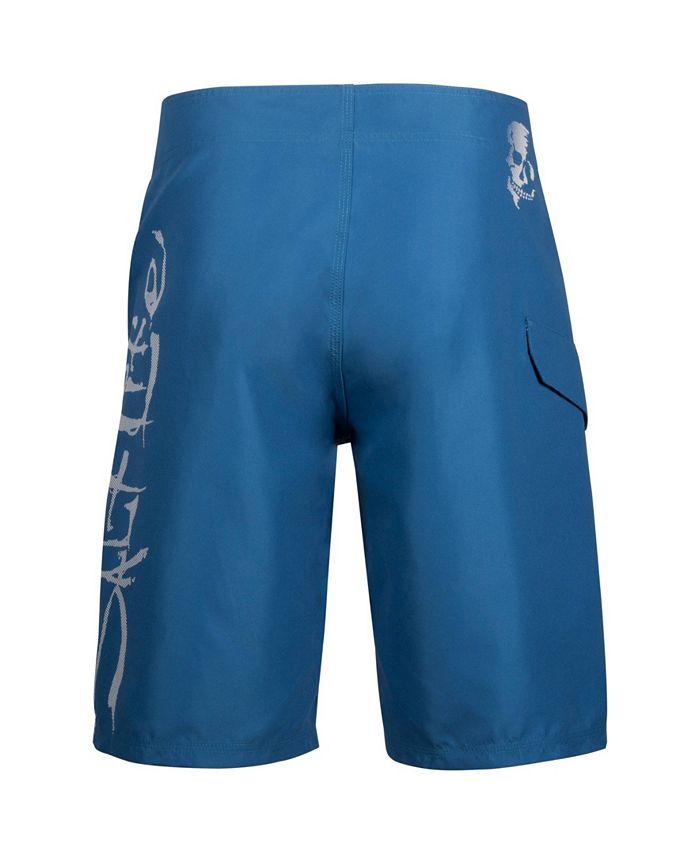 Salt Life Men's Stealth Bomberz Aqua Shorts - Macy's