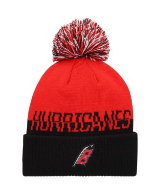 Men's adidas Red, Black Carolina Hurricanes Cold.Rdy Cuffed Knit Hat ...
