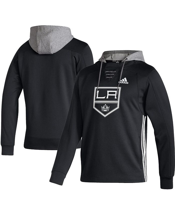 adidas Men's Black Los Angeles Kings Skate Lace Aeroready Pullover ...