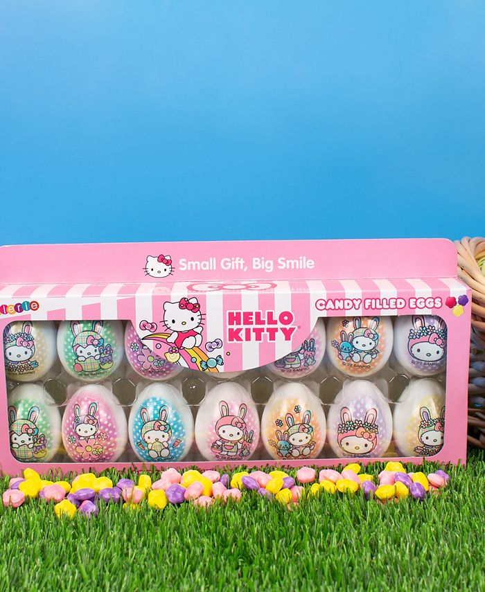 Galerie Hello Kitty Easter Basket Items with Edible Easter Grass Gift ...
