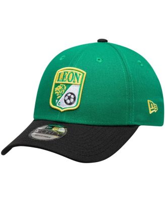 Men's New Era Green, Black Club Leon International Club Team 9Forty ...