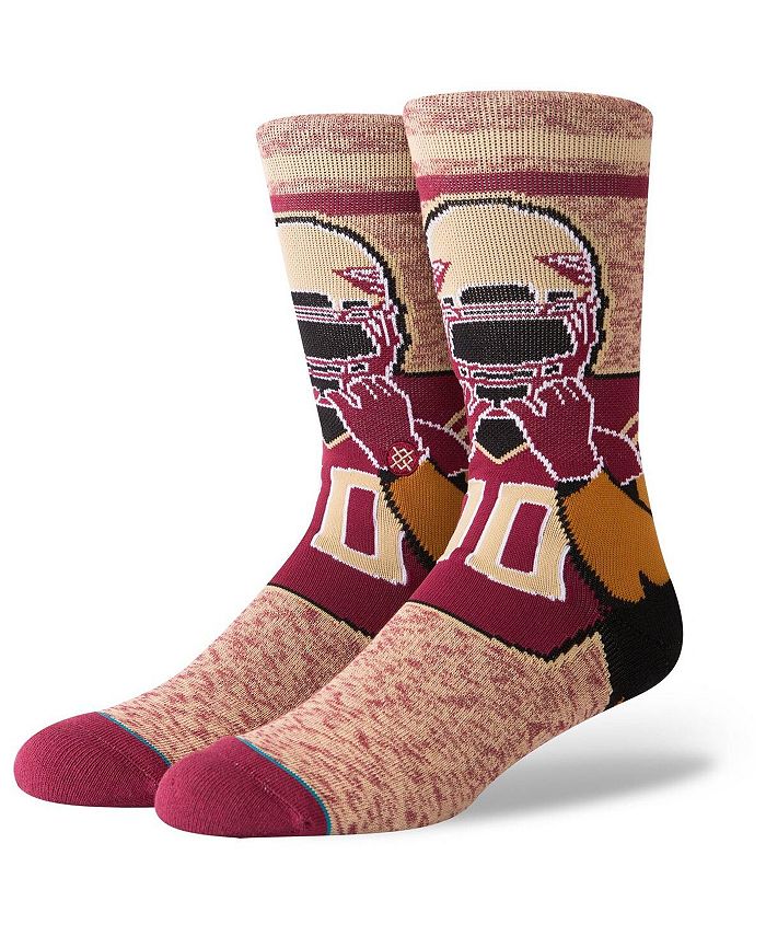 Stance Men's Florida State Seminoles College Character Logo Crew Socks ...