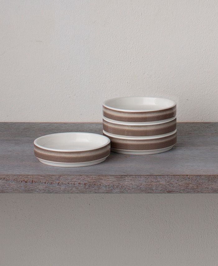 Noritake ColorStax Ombre Stax 3.75" Mini Plates, Set of 4 - Macy's