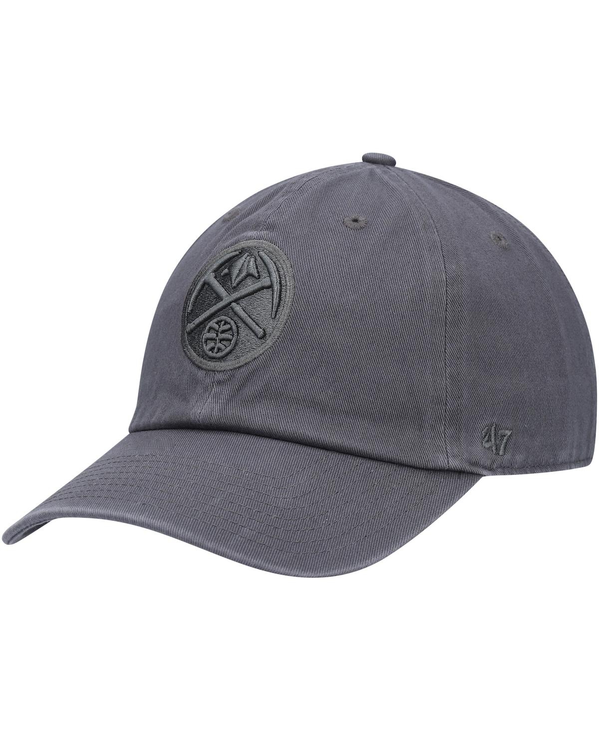 47 Brand Men's '47 Charcoal Denver Nuggets Team Clean Up Adjustable Hat ... 47 Brand Men's '47 Charcoal Denver Nuggets Team Clean Up Adjustable Hat ...
