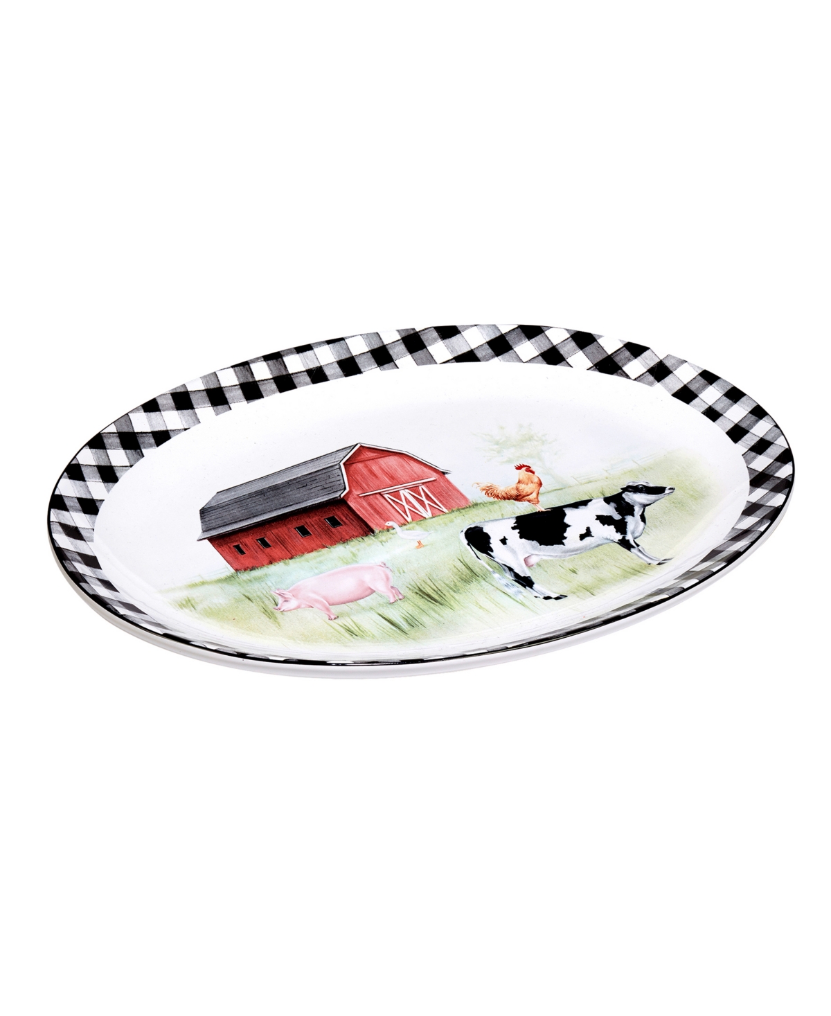 Click here for Certified International On The Farm Oval Platter -... prices