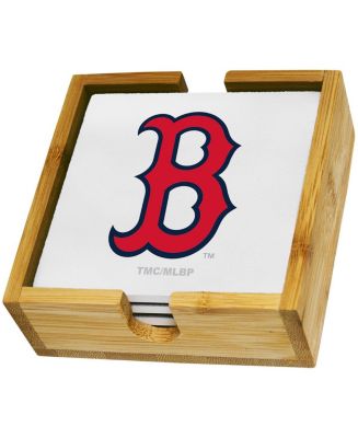 Boston Red Sox Four-Pack Team Logo Square Coaster Set - Macy's