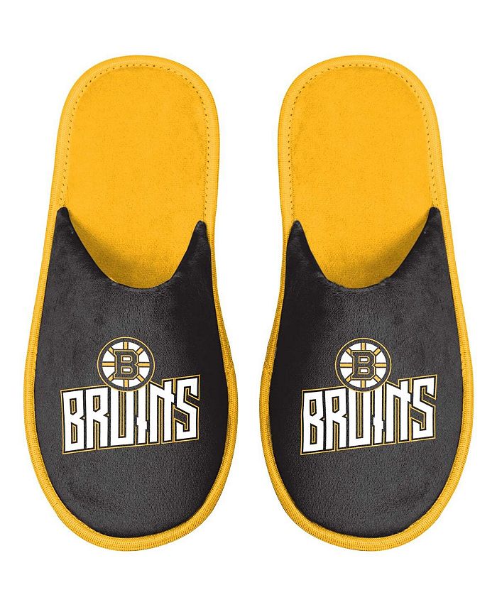 FOCO Men's Boston Bruins Scuff Slide Slippers - Macy's