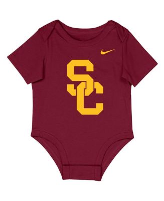 Unisex Newborn Infant Nike Cardinal USC Trojans Logo Bodysuit - Macy's