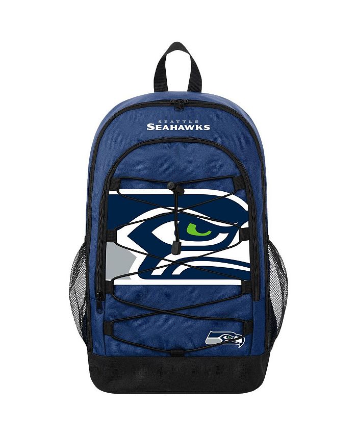 FOCO Seattle Seahawks Big Logo Bungee Backpack - Macy's