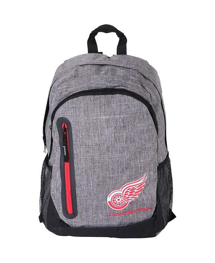 FOCO Detroit Red Wings Heathered Gray Backpack - Macy's
