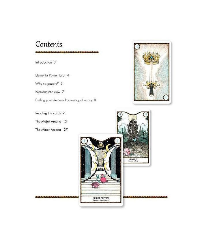 Barnes & Noble Elemental Power Tarot - Includes a full deck of 78 cards ...