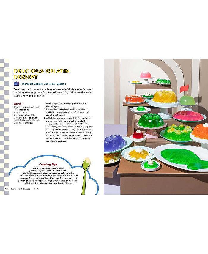 Barnes & Noble The Unofficial Simpsons Cookbook - From Krusty Burgers ...