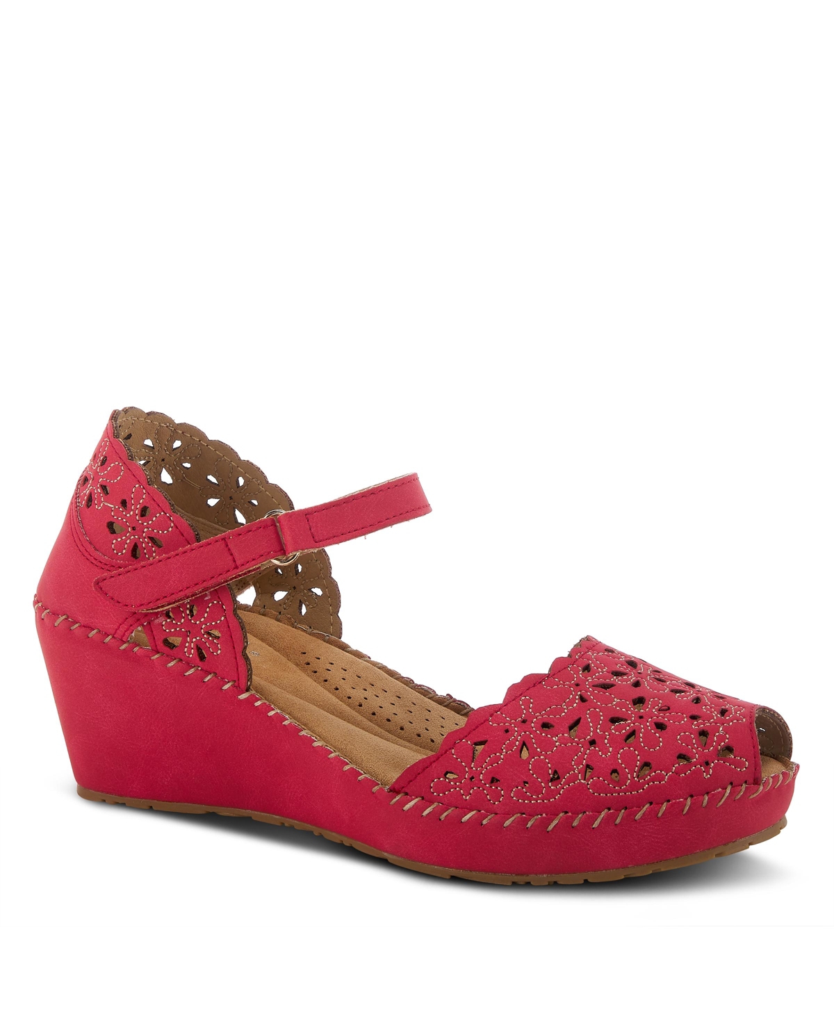 Spring Step Patrizia By Women's Gennina Wedge Sandals Women's Shoes In ...