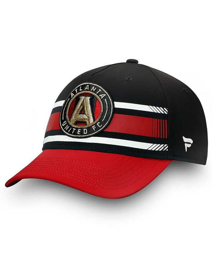 Fanatics Men's Black, Red Atlanta United FC Iconic Adjustable Hat - Macy's