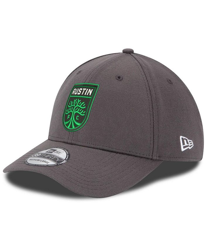 New Era Men's Gray Austin FC Team Logo 39THIRTY Flex Hat - Macy's