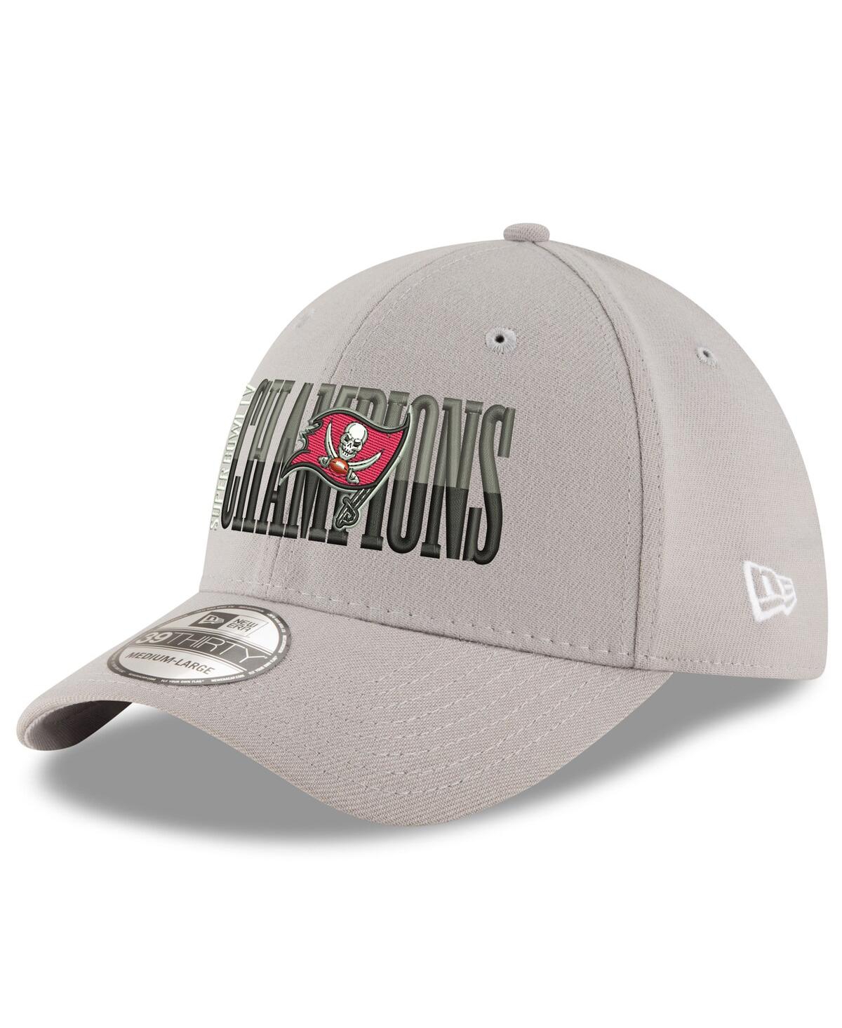 New Era Men's Gray Tampa Bay Buccaneers Super Bowl Lv Champions Conquer ...