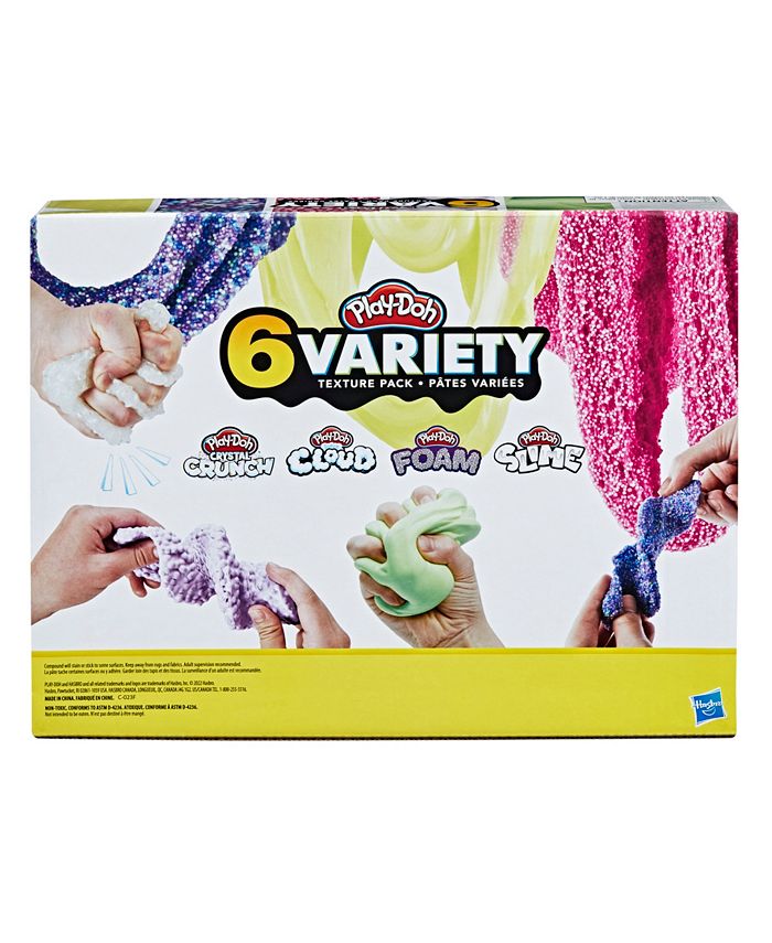 Play-Doh Variety Texture Scented Pack, Set of 6 - Macy's