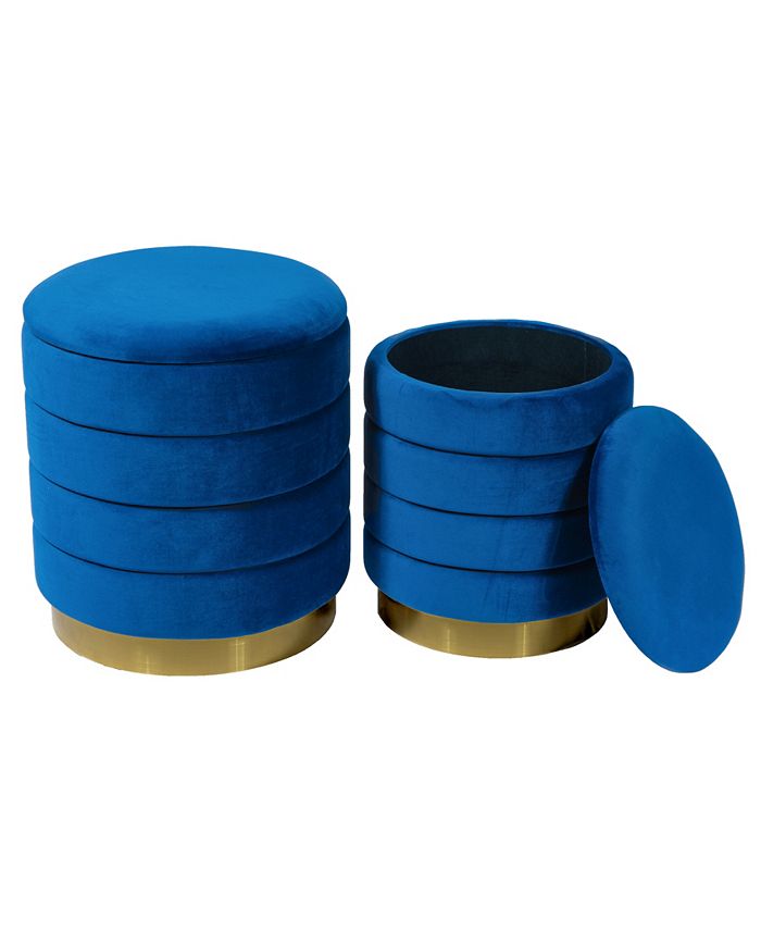 Best Quality Furniture Double Storage Ottoman Set 2 Piece Macys