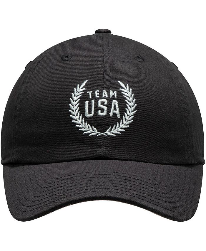 Outerstuff Men's Black Team USA Latitude Structured Adjustable Hat - Macy's