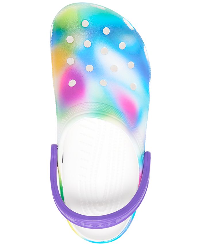 Crocs Big Kids Classic Solarized Clogs from Finish Line - Macy's