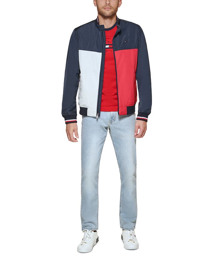 Tommy Hilfiger Men's Lightweight Spring Bomber Jacket - Macy's