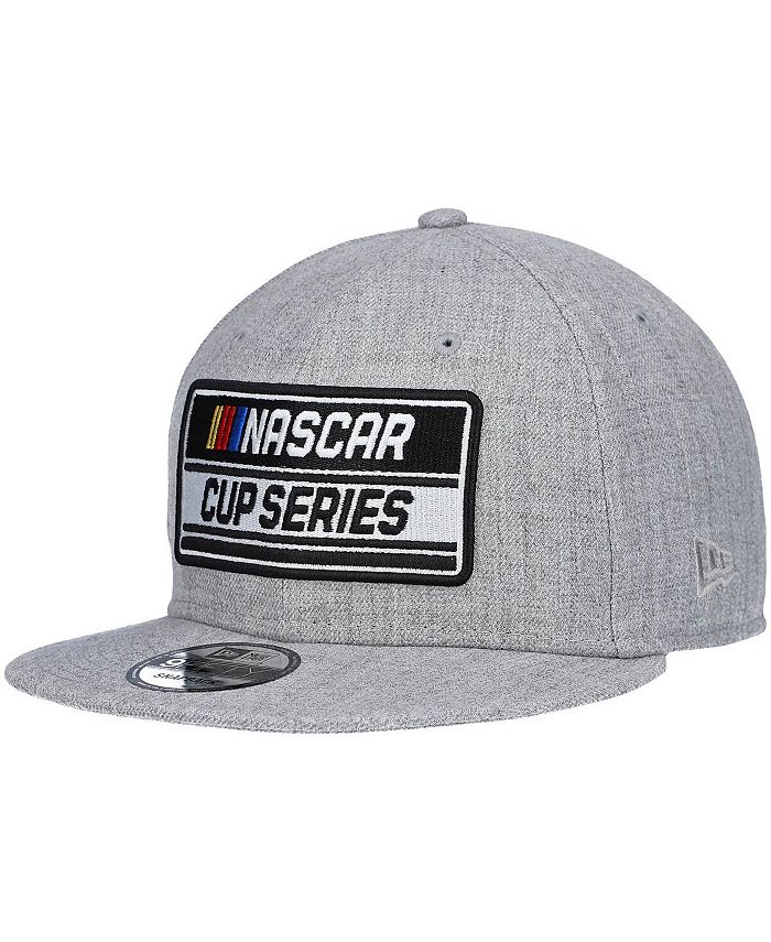 New Era Men's Gray Nascar Cup Series Logo 9Fifty Snapback Adjustable ...