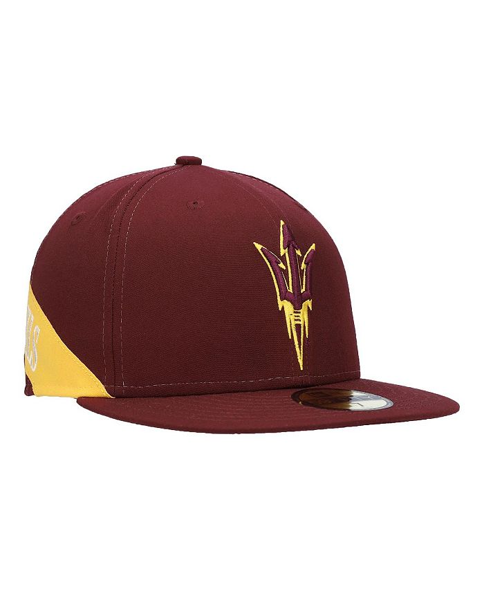 New Era Men's Maroon Arizona State Sun Devils Team Bulletin 59Fifty ...