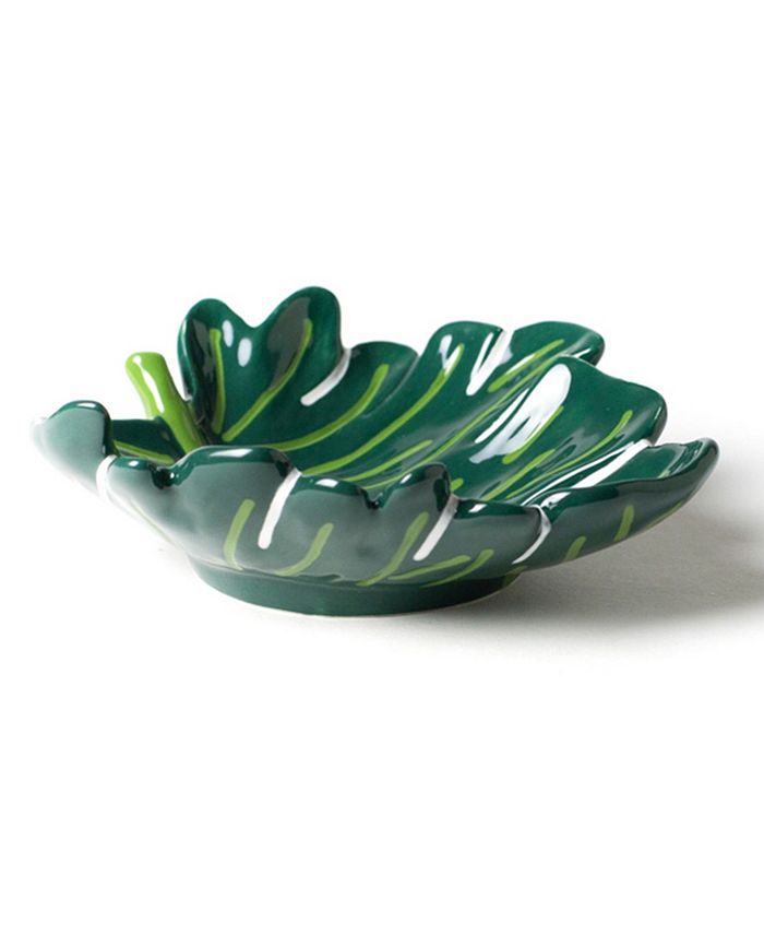 Coton Colors Palm Trinket Bowl - Macy's
