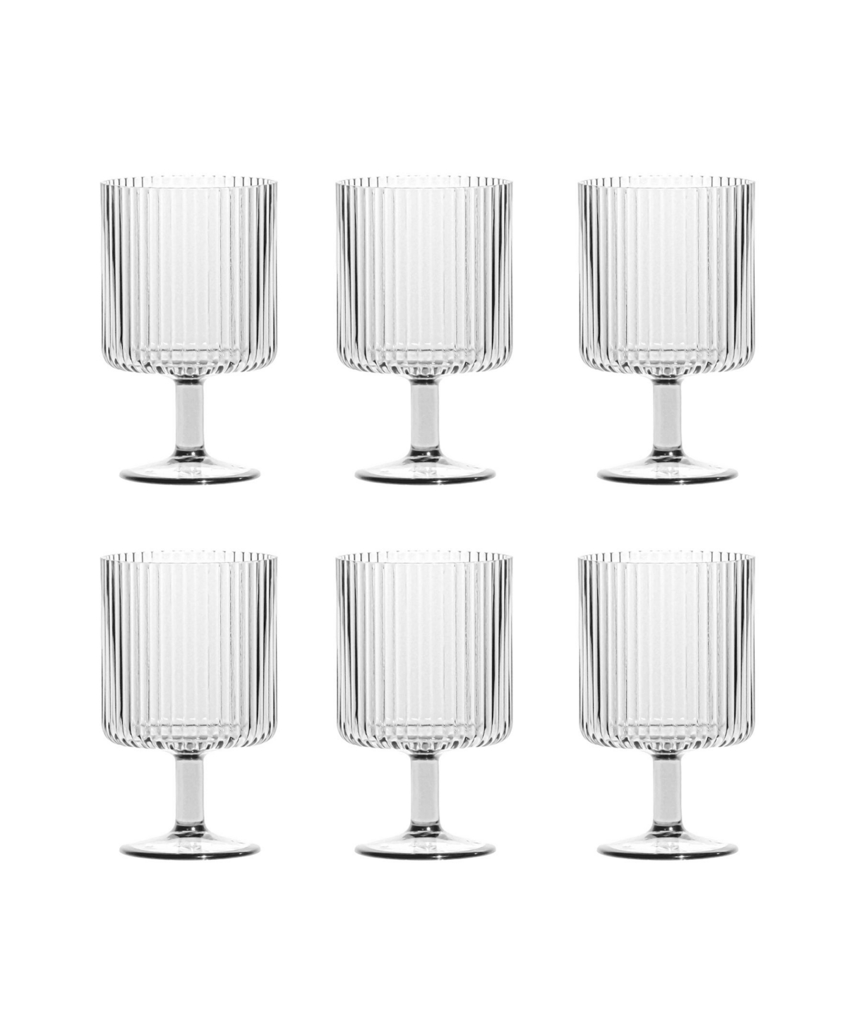 Click here for Abode Homewares Mesa Stacking Goblet Premium Acryl... prices