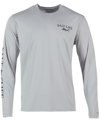 Salt Life Dragnet Long Sleeve Tee & Reviews - Casual Button-Down Shirts ...