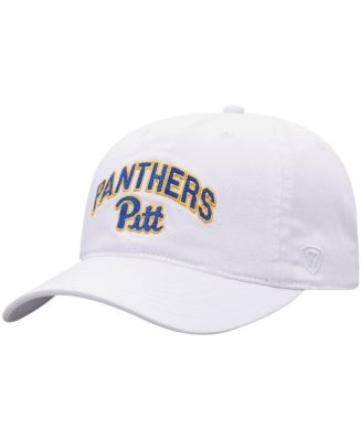 Men's Top of the World White Pitt Panthers Classic Arch Adjustable Hat ...
