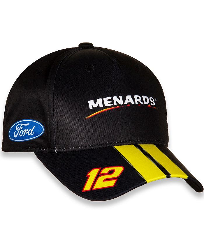 Team Penske Men's Black, Yellow Ryan Blaney Menards Uniform Adjustable ...