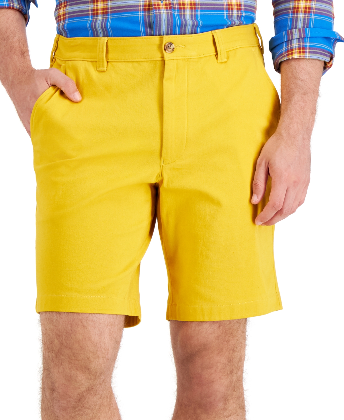 Click here for Club Room Mens Regular-Fit 9 4-Way Stretch Shorts... prices
