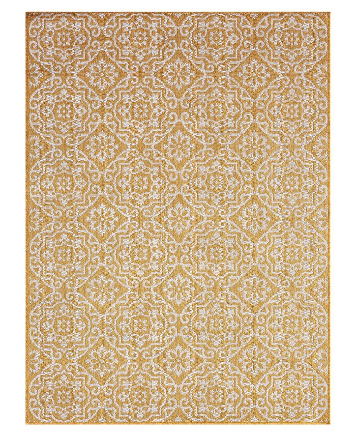 Nicole Miller Patio Country Danica 1'9" x 7'2" Runner Outdoor Area Rug ...
