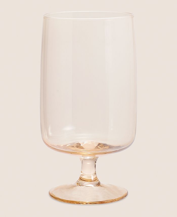 Oake Stackable Water Glasses, Set of 4, Created for Macy's - Macy's