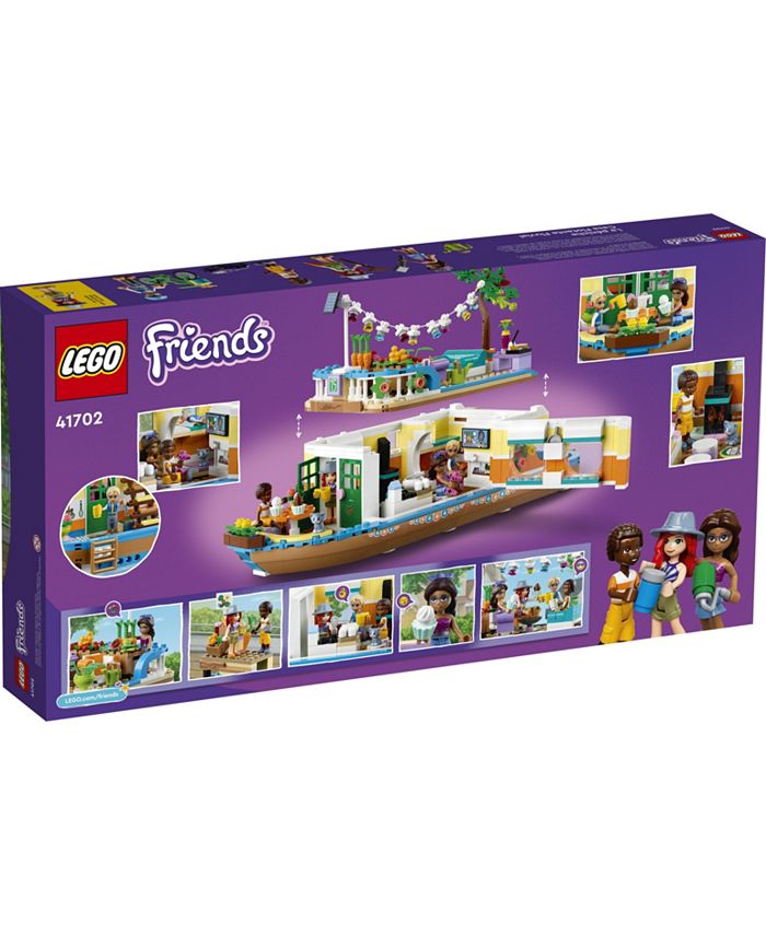 LEGO® Friends Canal Houseboat Boat Building Kit Set, 737 Pieces - Macy's