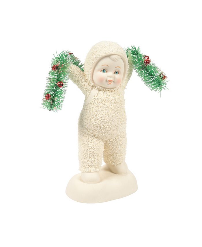 Department 56 Snowbabies Christmas time Garland Holiday Figurines - Macy's