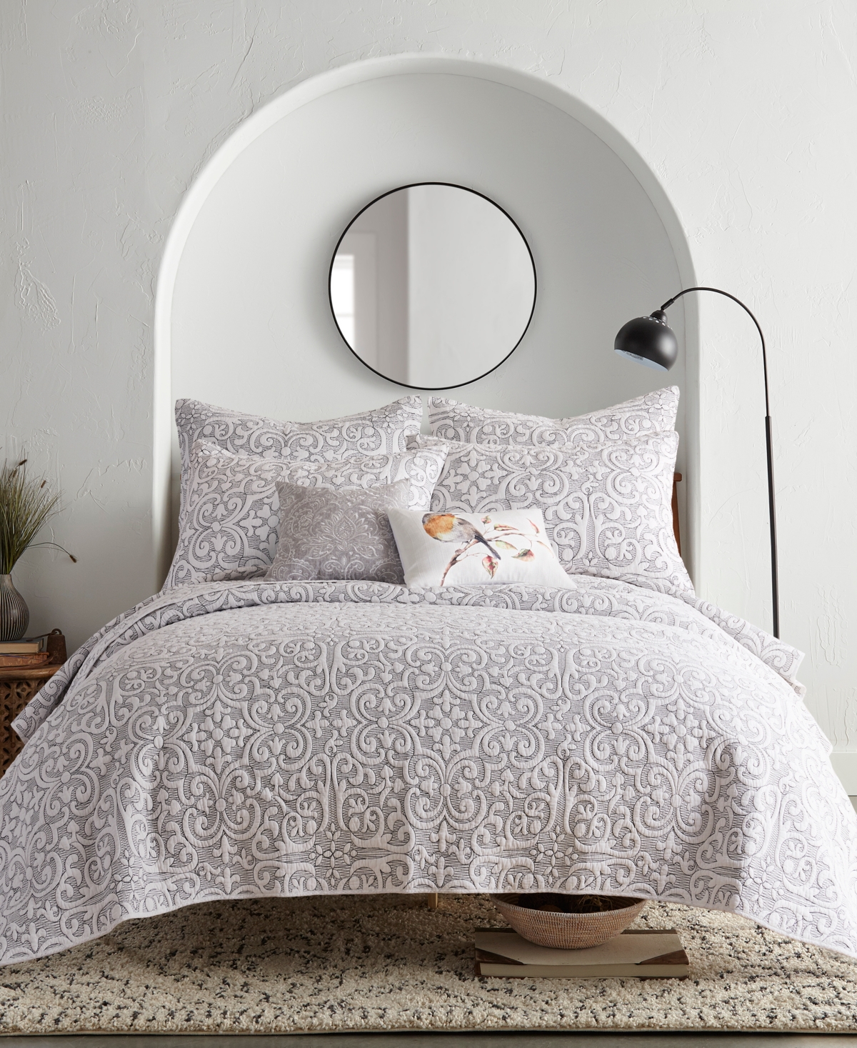 Click here for Levtex Sherbourne Quilted Stitch Quilt  Full/Queen... prices