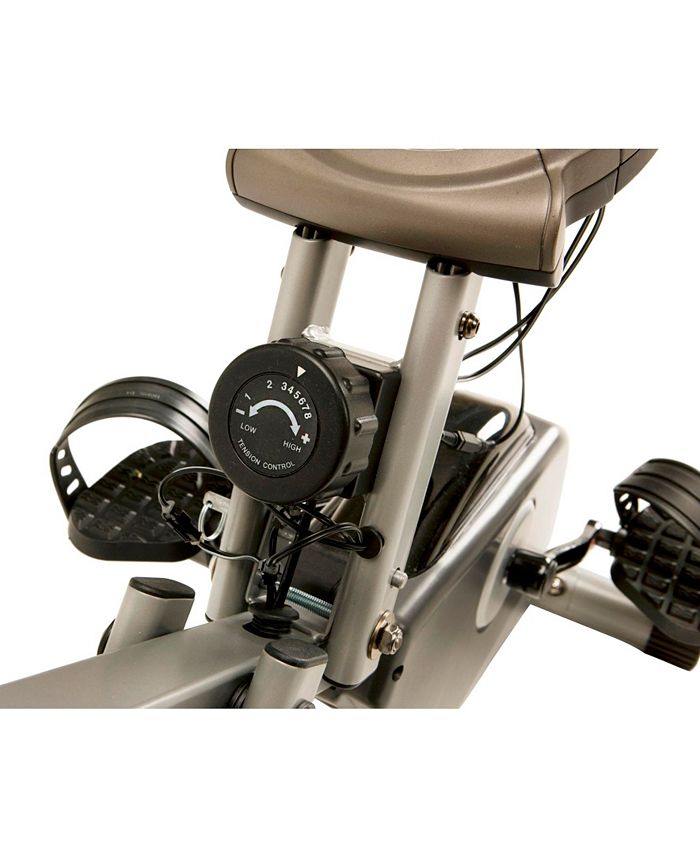 Exerpeutic 400XL Folding Recumbent Exercise Bike with Pulse - Macy's