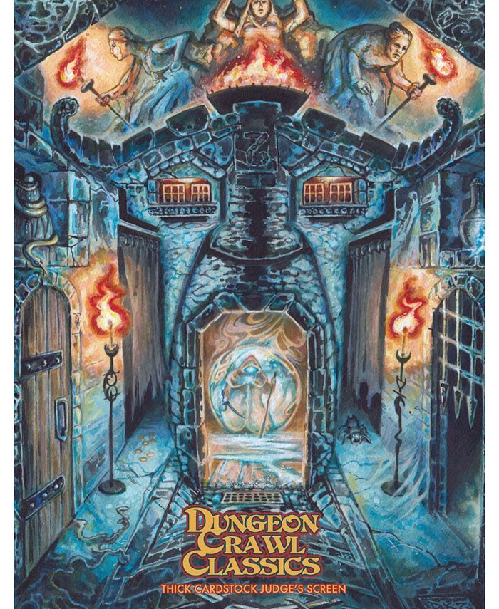 Goodman Games Dungeon Crawl Classics Roleplaying Game Judges Screen ...