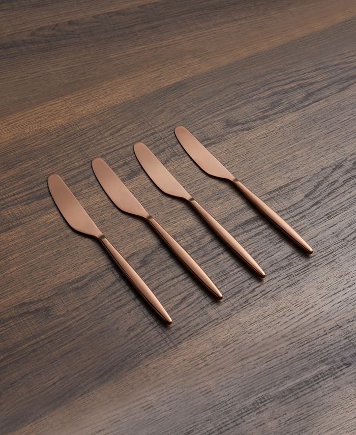 Cambridge Silversmiths Gaze Copper Mirror Spreaders Set, 4 Piece - Macy's