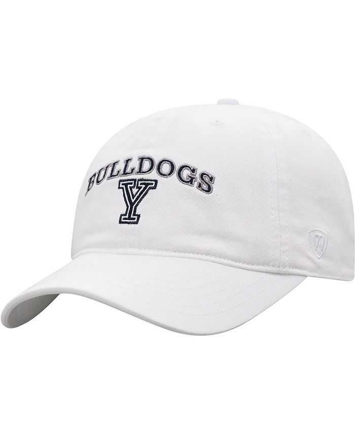 Top of the World Men's White Yale Bulldogs Classic Arch Adjustable Hat ...