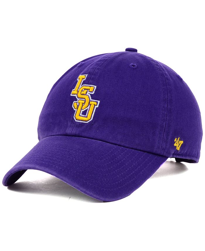 '47 Brand LSU Tigers NCAA Clean-Up Cap - Macy's