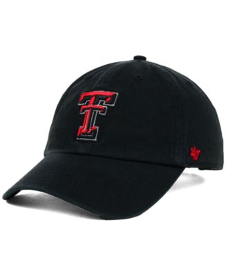 '47 Brand Texas Tech Red Raiders NCAA Clean-Up Cap - Macy's