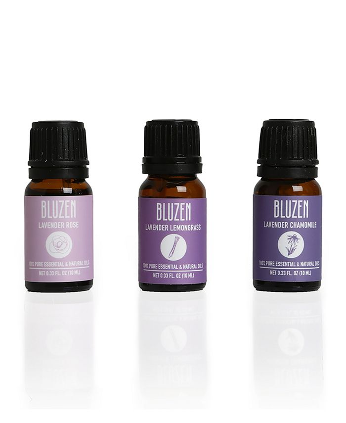 BluZen 10mL 3-Pack Essential Oils - Macy's