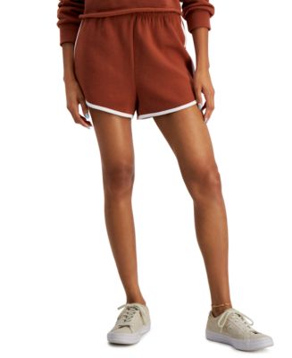 Grayson Threads Black Juniors' Dolphin-Hem Shorts - Macy's