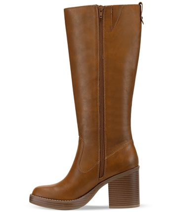 Sun + Stone Aiimee Riding Boots, Created for Macy's & Reviews - Boots ...