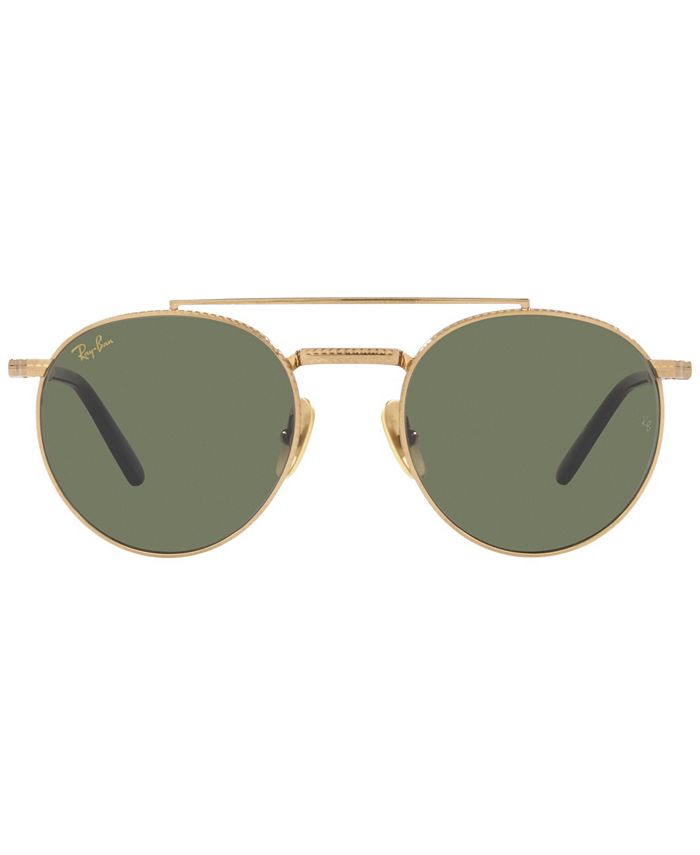 Ray-Ban Unisex Sunglasses, Round II Titanium 50 - Macy's