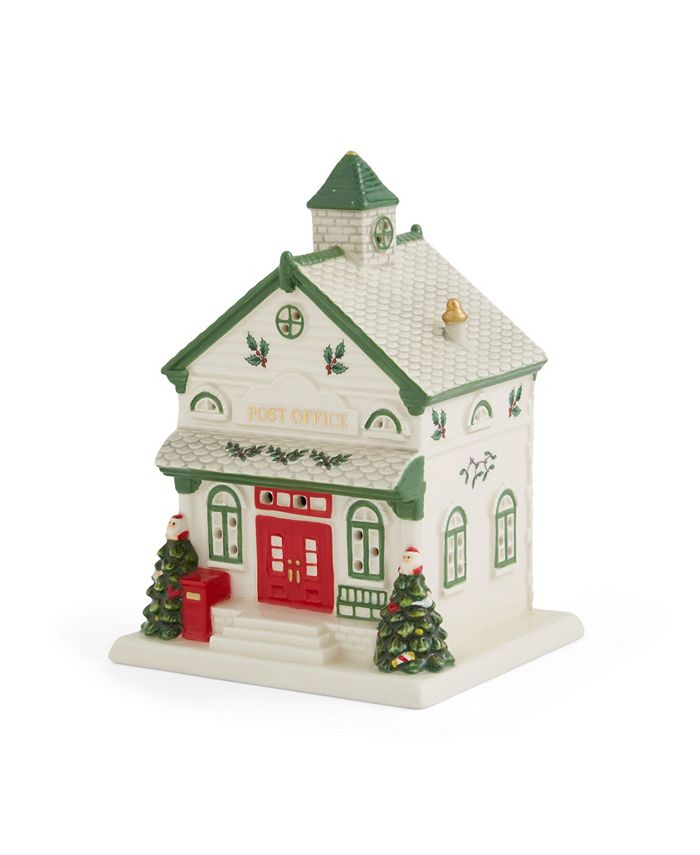 Spode Christmas Tree LED Illuminated Post Office - Macy's