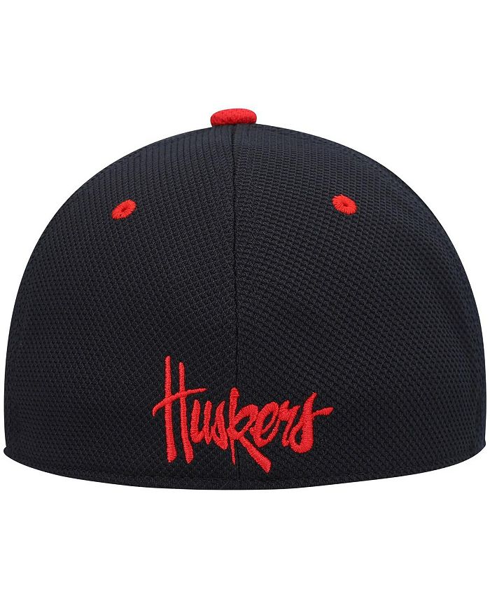 adidas Men's Black Nebraska Huskers On-Field Baseball Fitted Hat - Macy's